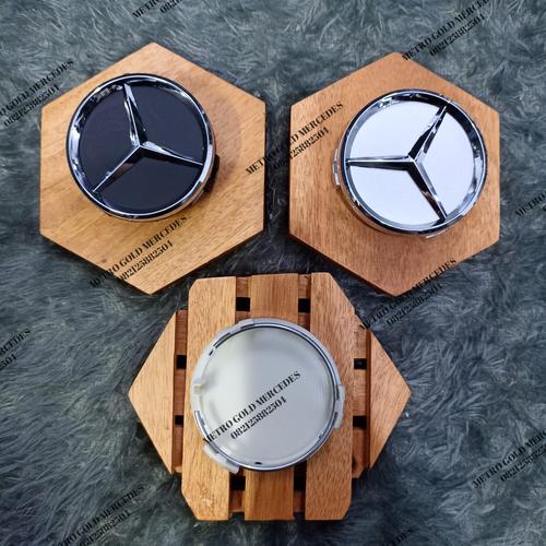 Jual Dop Roda Velg Emblem 60mm Mercedes Benz Hubcaps Wheel Mercy Grade ...