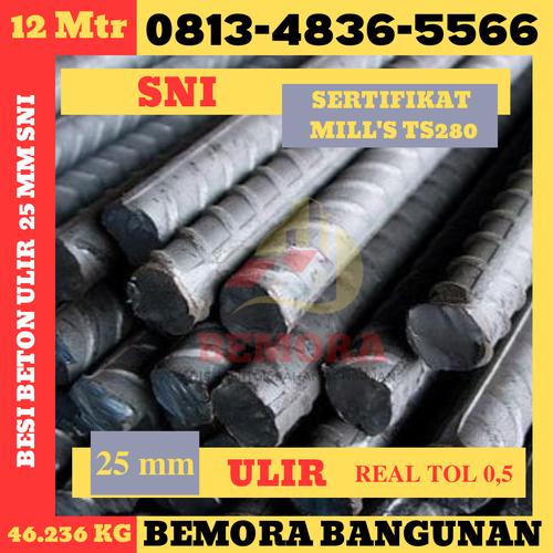 Jual Besi Ulir 25 mm SNI Sertifikat TS280(Harga Grosir & Free Ongkir ...