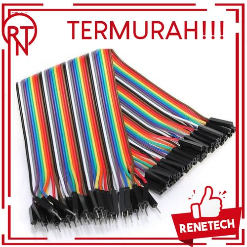 Jual Kabel Arduino Jumper Dupont 20 cm Male-Male,Male-Female,Female ...