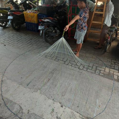 Jual cod jala sampling, jala serut untuk panen udang panjang 2,5 meter ...