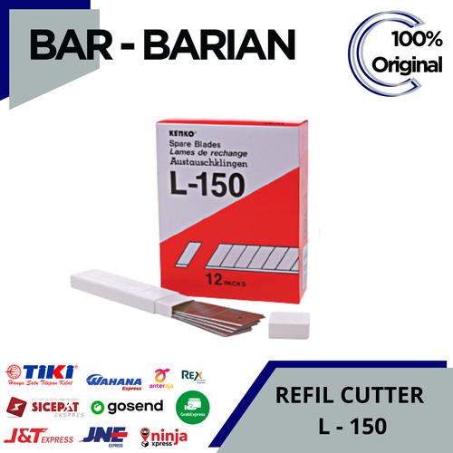 Jual Isi Refil Cutter besar Kenko dan Joyko L150 / Kater L-150 / Mata ...