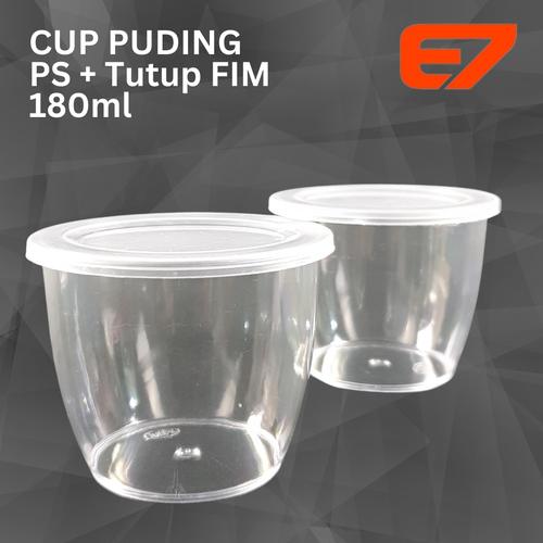 Jual Cup Puding FIM Plastik 180ml - Gelas Puding - Gelas Bumbu (500pcs ...