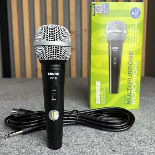 Jual SHURE SV100X SV 100X Microphone Vocal Dynamic Mic Kable - Jakarta ...