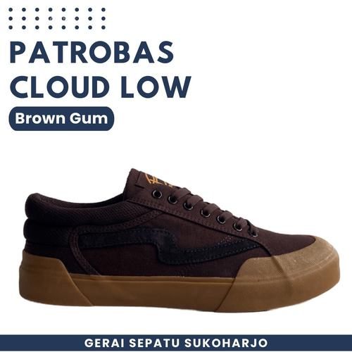 Promo PATROBAS Cloud Low Brown Gum Original Sepatu Sneakers Casual - 40 ...