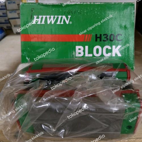 Jual linear guideway block HIWIN H30C LINEAR BEARING HIWIN H30C - Kota ...