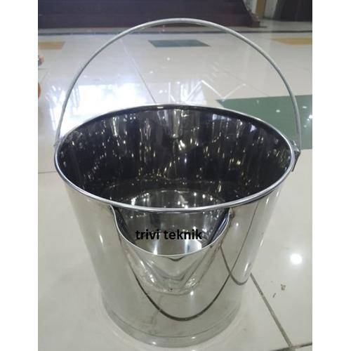 Jual stainless steel bucket,ember timba sus stenlis minyak bbm spbu ...