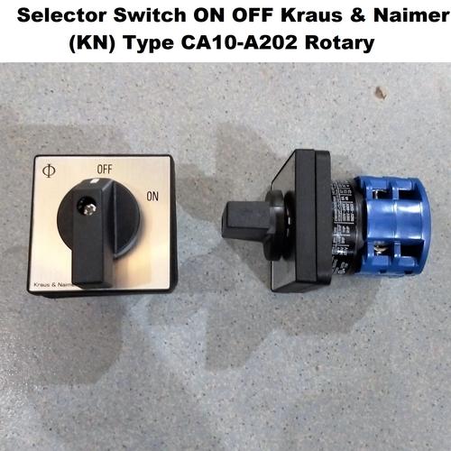 Jual Selector Switch ON OFF Kraus & Naimer (KN) Type CA10-A202 Rotary - Kota Batam - Longtime ...