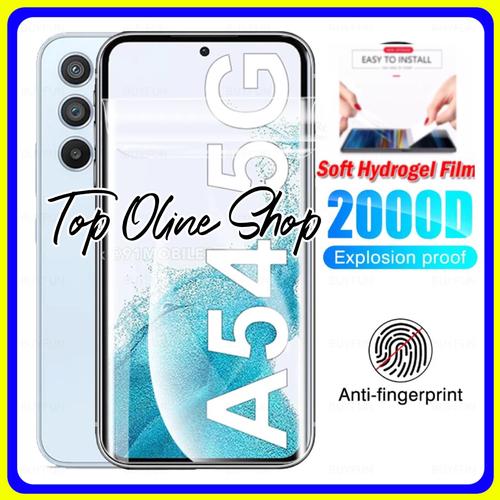 Promo SAMSUNG GALAXY A34 / A54 5G HYDROGEL CLEAR / MATTE SCREEN GUARD COVER - SAMSUNG A34, BACK ...