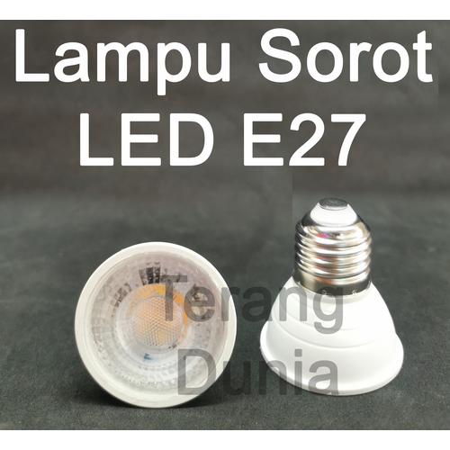 Jual Lampu Sorot E27 Bohlam Spotlight LED Halogen LED Spot 7w Mr16 7w Spot - Kota Bandung ...