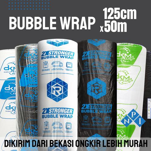 Jual Plastik Bubble Wrap Hitam 50 Meter Bubblewrap DKM PLUS PREMIUM / ROLL - BENING PREMIUM, 125 ...