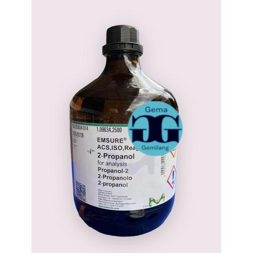 Jual 2-propanol merck 109634 isopropyl alcohol IPA isopropanol 2.5 L ...