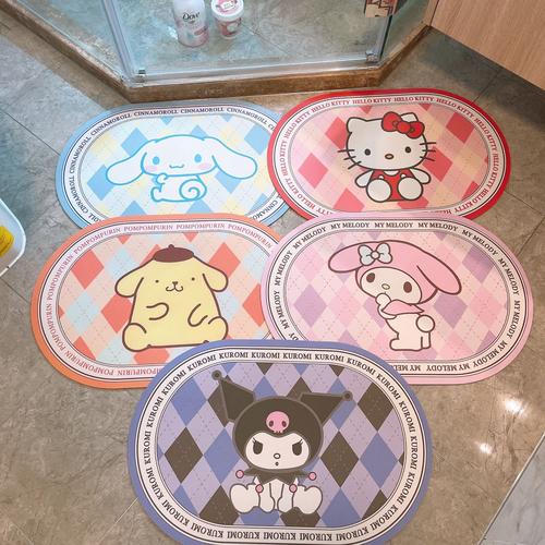 Jual Keset Kaki Cinnamoroll Melody Kuromi Hello Kitty Alas Lantai 5668