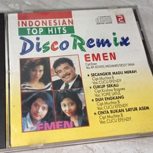 Jual CD INDONESIAN TOP HITS DISCO REMIX YOPIE LATUL ATI ADYATIE CUCU ...