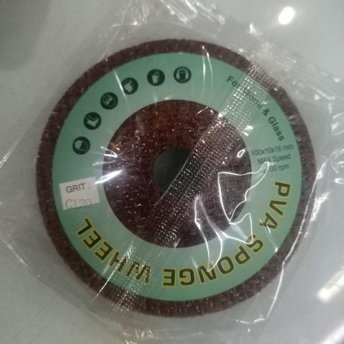 Jual PVA Sponge Wheel / Batu Poles Grinda (untuk kaca,batu) - Grid 320 ...