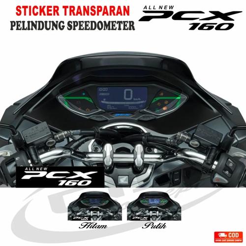 Jual STIKER SPEEDO METER PCX NEW 160 - HITAM/SMOKE, PCX 160 - Jakarta ...