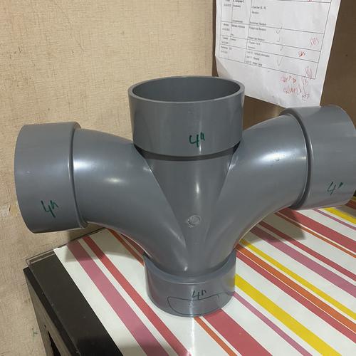 Jual Large Radius Double Tee Y 4" inch PVC Rucika D (Tipis) - Jakarta ...