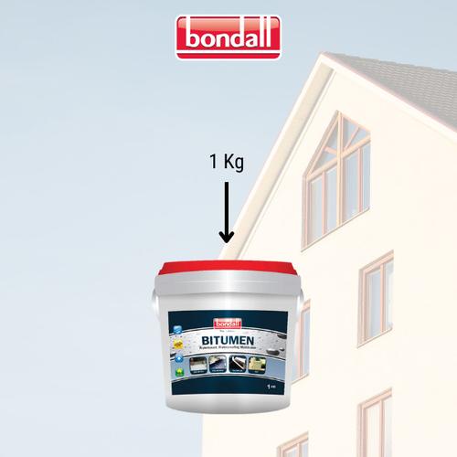 Jual Bondall Bitumen+ (plus) Waterproofing Lapisan Anti Bocor - 1 Kg ...