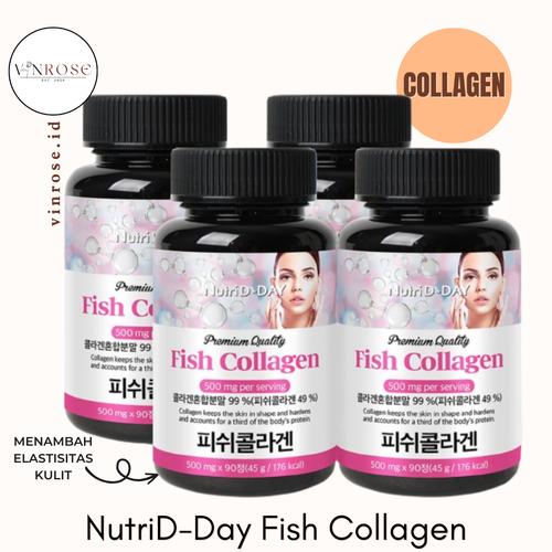 Jual NutriD-Day Fish Collagen (90 tablet)/ Suplemen Collagen Korea ...