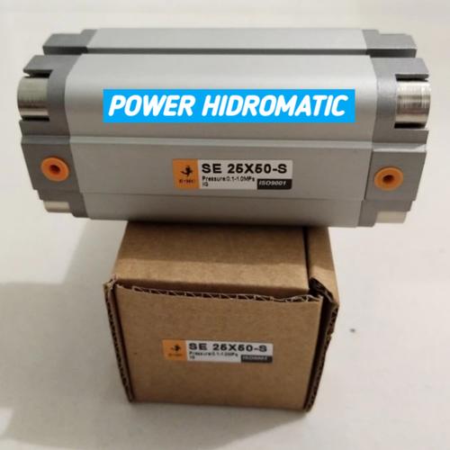 Jual Air Cylinder Compact Cylinder SE-25X50-S EMC Pneumatic - Jakarta ...
