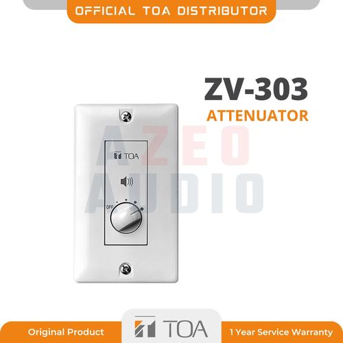 Jual Attenuator TOA ZV-303 | Garansi Resmi - Jakarta Utara - Azeo Audio | Tokopedia