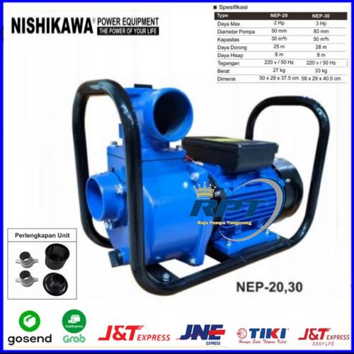 Jual Pompa Air Alkon 3 Inch Listrik Nishikawa NEP-30 Electrik Water Pump - Jakarta Barat - Raja ...