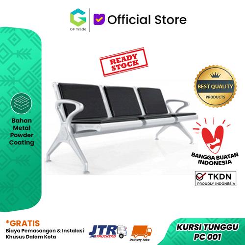 Promo Kursi Tunggu Bandara Kursi Tunggu Besi PC 001 (Baru) - 3 Seat ...