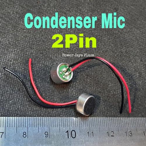 Jual Mic Condenser kondenser dalaman microphone 2pin - Kota Bandung ...