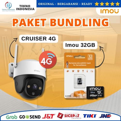Jual IMOU Cruiser 4G SIM Card IP Camera 2MP IPC S21FTP 1080P Outdoor ...