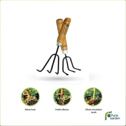 Jual Garu Garpu Garukan Tanah Garu Mini Purie Garden Peralatan Taman ...