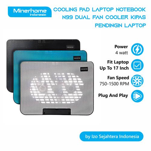 Soul Tech N99 Dual Fan Laptop And Notebook Cooling Pad at Harold Spence ...