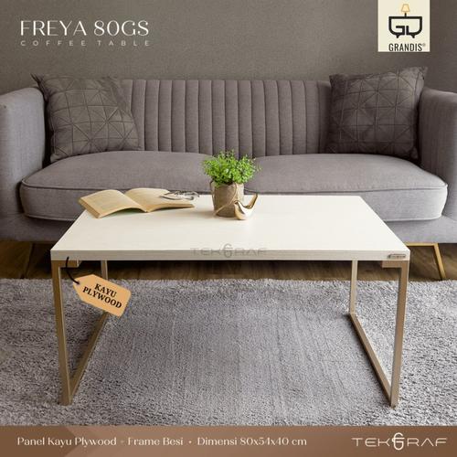 Jual Tekgraf Freya 80 GS Meja Tamu Coffee Table Kayu Kaki Besi - Meja Tamu - Jakarta Timur ...