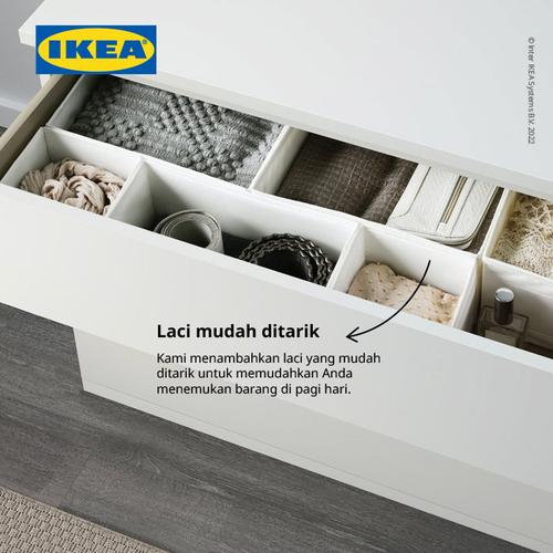 Promo IKEA KULLEN Lemari 6 Laci Putih Minimalis 140x72 cm - Assembly ...