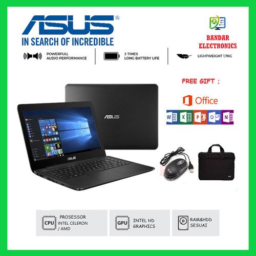 Jual Laptop Asus X453 MURAH 4GB RAM 256 GB SSD 14 inch windows 10 - RAM ...