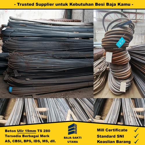 Jual Besi Beton Ulir 19mm SNI BJTS 280 SNI - Kota Bandung - Baja Sakti ...