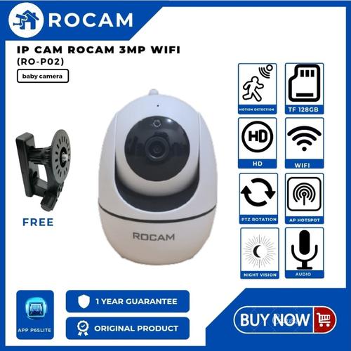 Jual ROCAM CCTV Smart IP Camera Wireless Via WiFi Full HD 3MP Plus ...