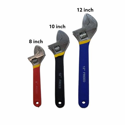 Jual Kunci inggris 8 inch | Adjustable Wrench 10" | Bago Gagang Karet ...
