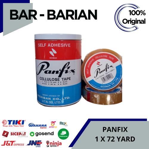 Jual SELOTIP PANFIX 1" X 72 YARD / ISOLASI PANFIX 1" INC / LAKBAN ...