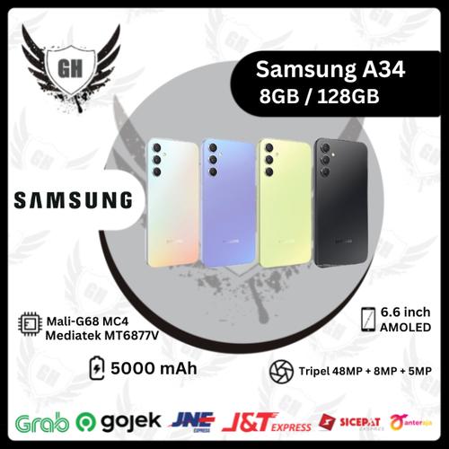 Promo Samsung Galaxy A34 5G [ 8GB - 128GB ] Smartphone - Garansi Resmi ...