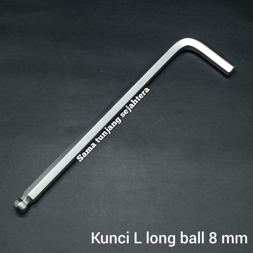 Jual KUNCI L SATUAN LONG BALL 8 MM - KUNCI L PANJANG 8MM BALL - Jakarta ...
