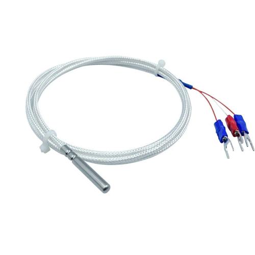 Jual RTD PT100 model kabel sensor suhu PT 100 dengan 3 wire Class B ...