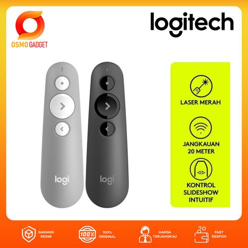 Jual Laser Presenter Logitech R500s Wireless&Bluetooth- Laser Pointer ...