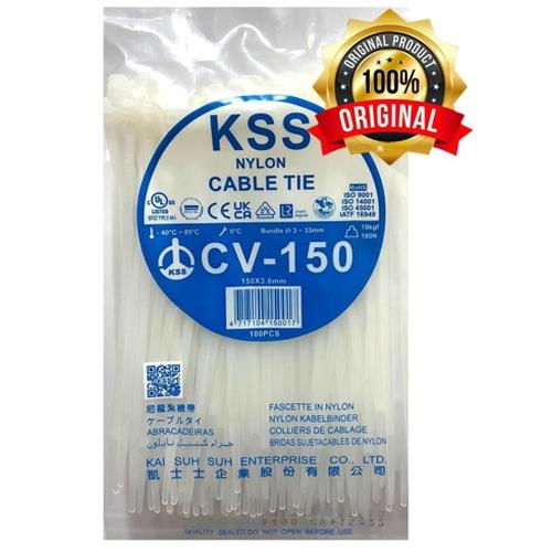Jual CV-150 - Kabel Ties KSS Original Ukuran 150 x 3.6 mm - Ungu - Jakarta Barat - Lima Kencana ...