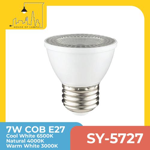 Jual LAMPU HALOGEN SPOTLIGHT LED 7WATT FITTING E27 7 WATT - COOLWHITE 6500K - Jakarta Pusat ...