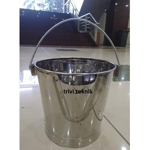 Jual stainless steel bucket,ember timba sus stenlis minyak bbm spbu ...