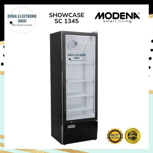 Promo Showcase MODENA SC 1345 SC1345 Display Cooler 4 Rak 340 Liter Low ...