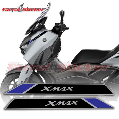 Jual Sticker Stiker Strip All new Xmax Simple Minimalis - Biru dop ...