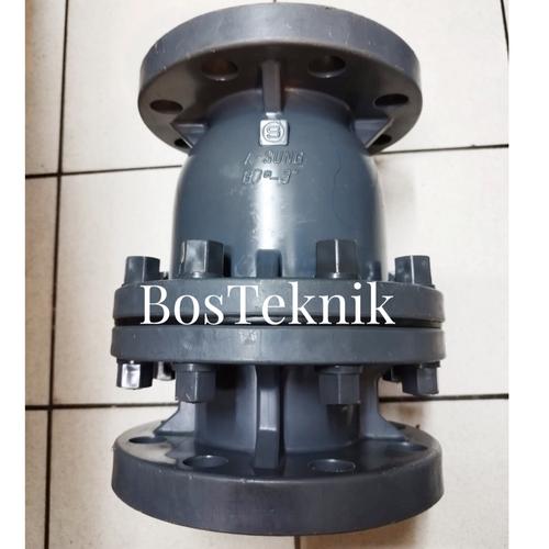 Jual BALL CHECK VALVE PVC ASUNG 3" inch JIS 10K - Jakarta Barat - Bos ...