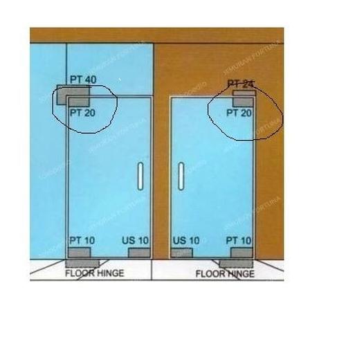 Jual Patch Fitting Atas Kaca Tempered Engsel Kaca PT 20 - Jakarta Utara ...