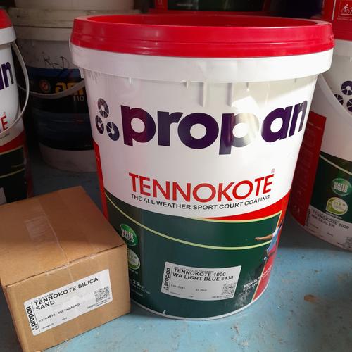 Jual Cat Lapangan PROPAN TENNOKOTE 1000 WA.Warna LIGHT BLUE 6438 @25kg ...
