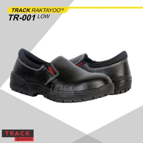 Jual sepatu safety merk track tr 001 /sepatu safety proyek/sepatu kerja ...